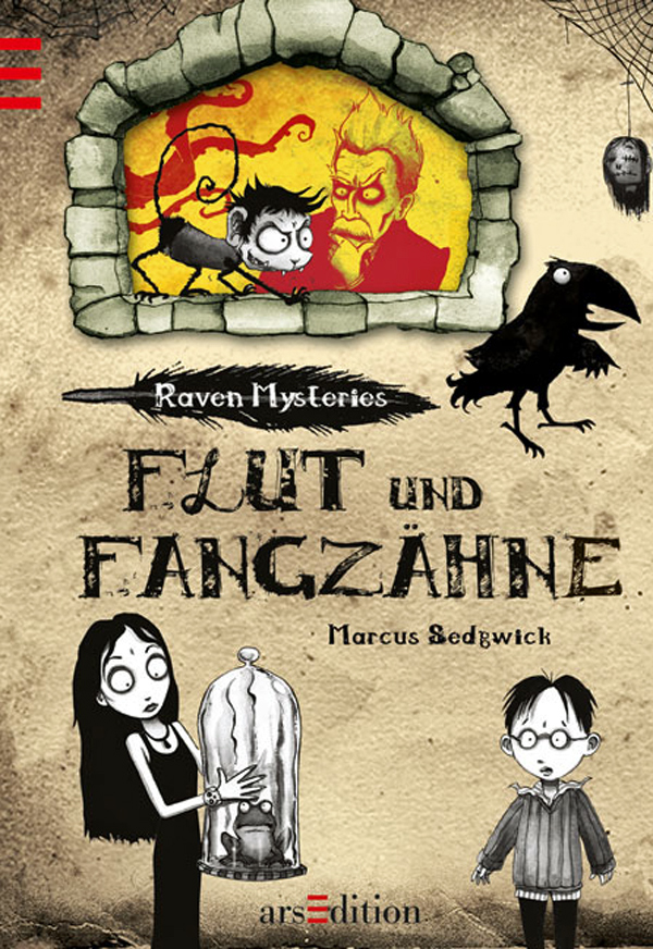 Raven Mysteries (1) - Flut und Fangzähne von Marcus Sedgwick ...